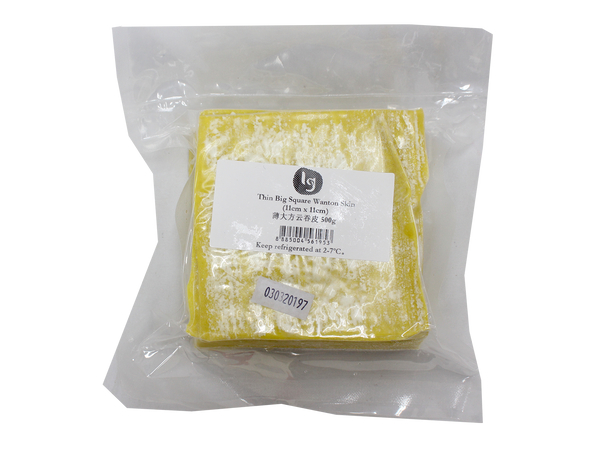 Thin Big Square Wanton Skin 薄大方云吞皮 – Leongguan.com